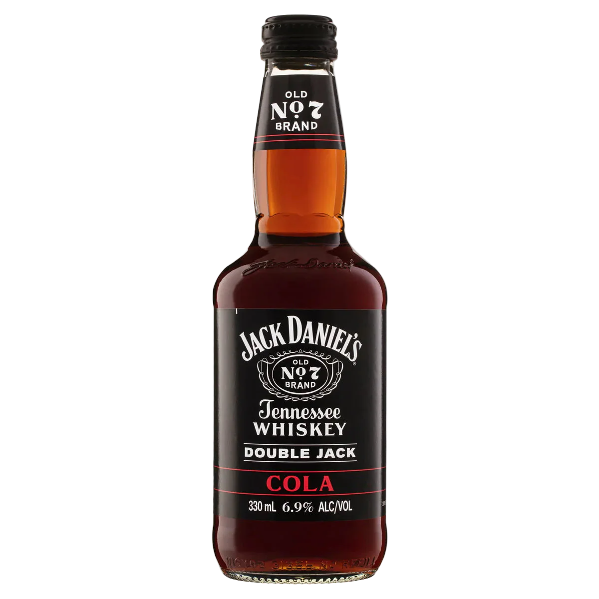Jack Daniel's & Cola Double Jack 330ml Bottle – The Booz